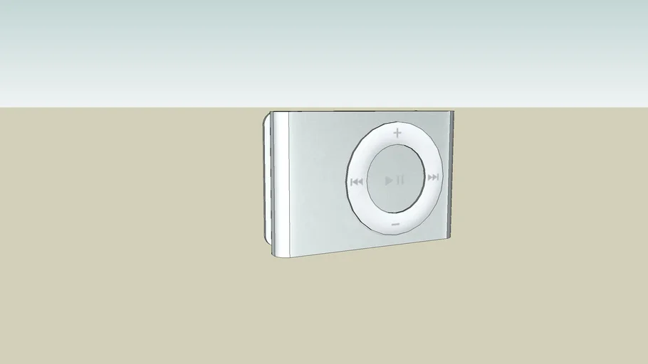 Apple Ipod Shuffle White | 3D Warehouse