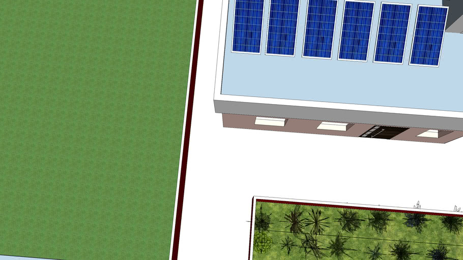 solar roof top design | 3D Warehouse