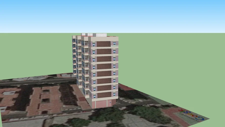 edificio escaleritas bloque 1 (M) | 3D Warehouse