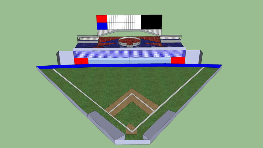 Baseball field | 3D Warehouse