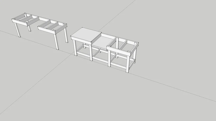 Work Bench v4 | 3D Warehouse