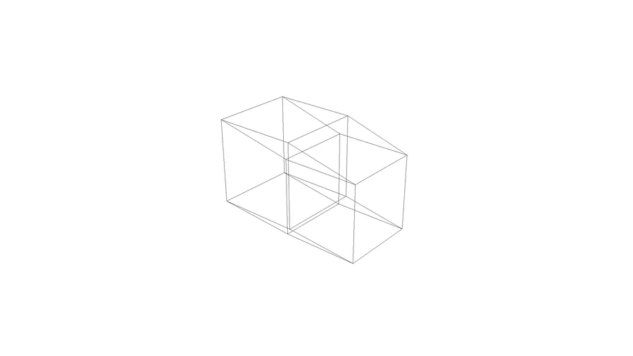 3D model of a 4D cube | 3D Warehouse