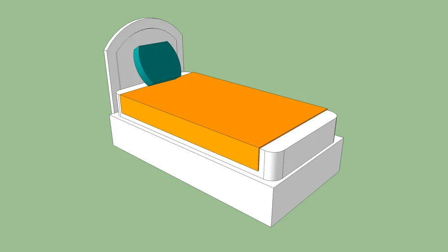 single bed | 3D Warehouse