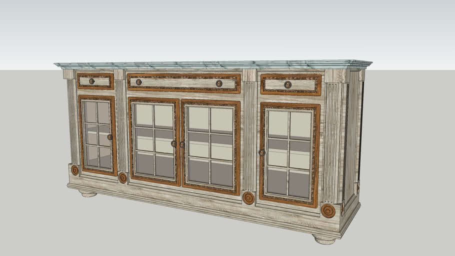 Cabinet Antique,Dining or Kitchen | 3D Warehouse