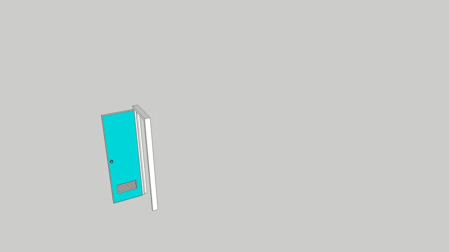 Pintu PVC | 3D Warehouse