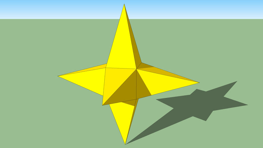 24-sided Star | 3D Warehouse
