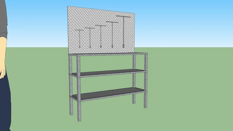 rak bengkel | 3D Warehouse