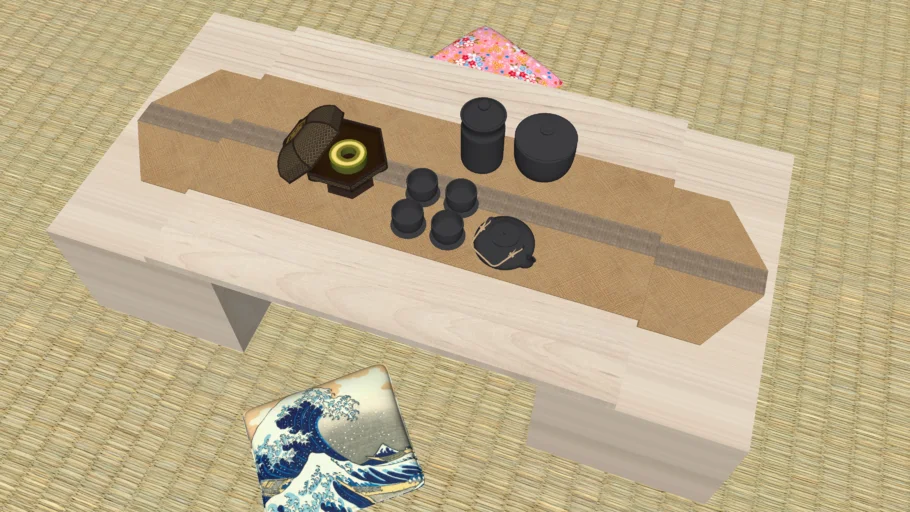 Tea table | 3D Warehouse