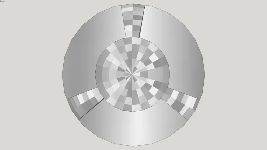 Spot Led Contre Marche Beneito Faure 3 lumieres | 3D Warehouse