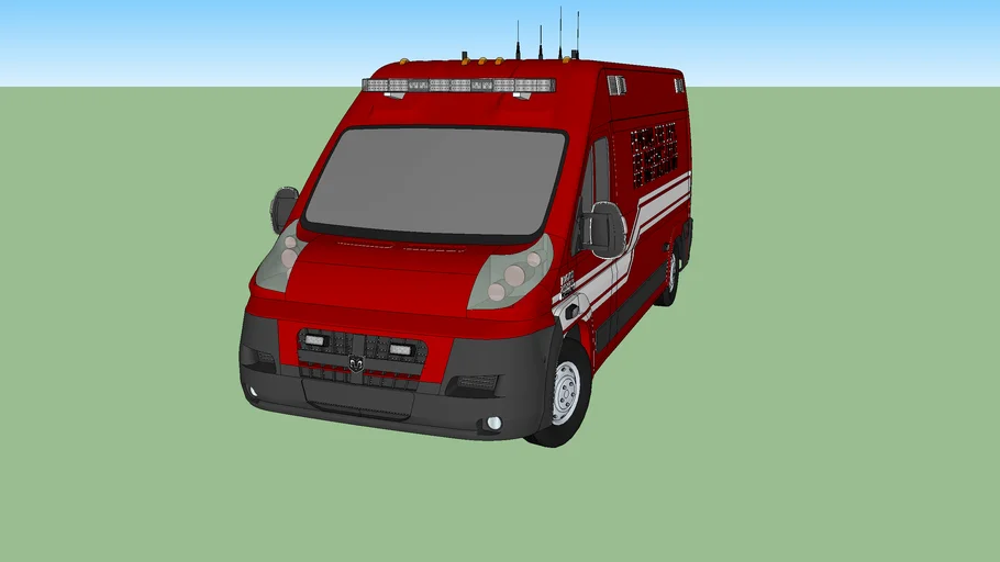 Pembina FD Fire Investigation Van | 3D Warehouse