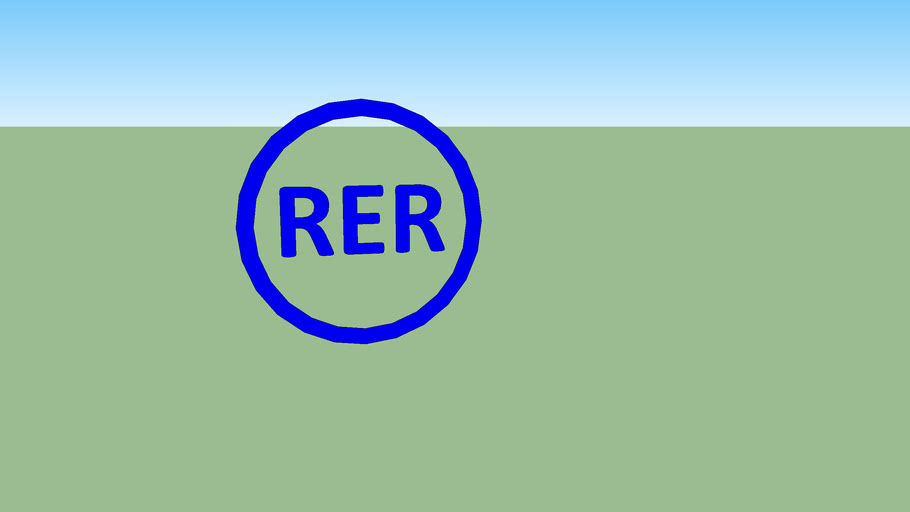 Logo RER | 3D Warehouse