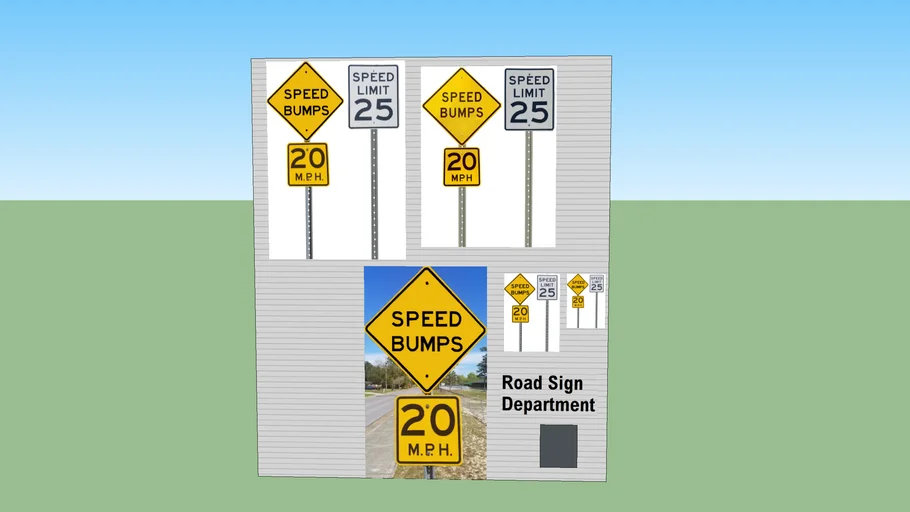 Road Sign Department | 3D Warehouse