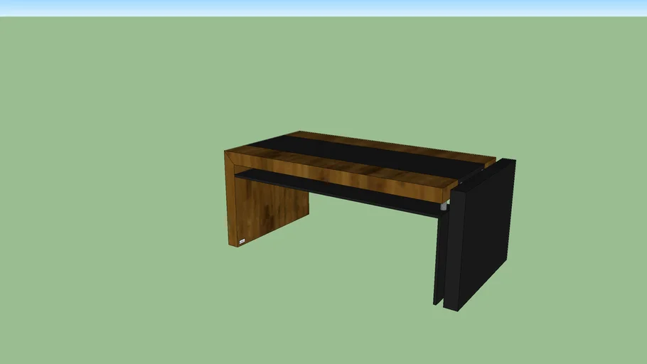 Modern desk | 3D Warehouse