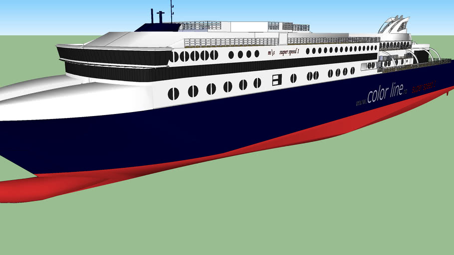 super speed 1 ship | 3D Warehouse