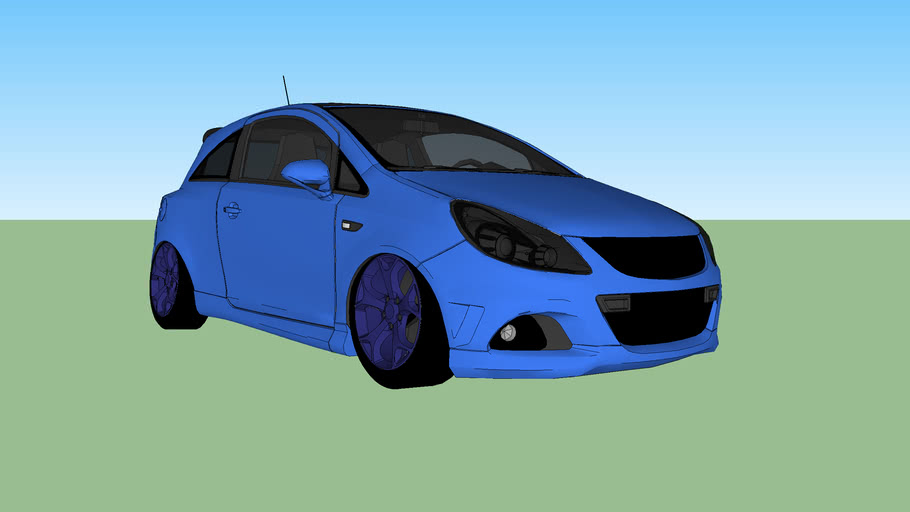 vauxhall corsa (D) | 3D Warehouse