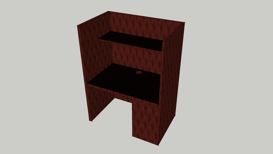 Study Carrel | 3D Warehouse