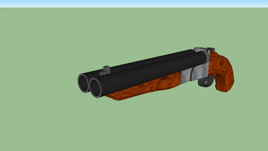 shotgun two barrel | 3D Warehouse