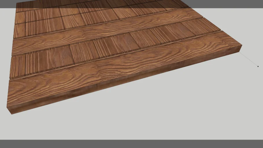 Deck de Madeira | 3D Warehouse