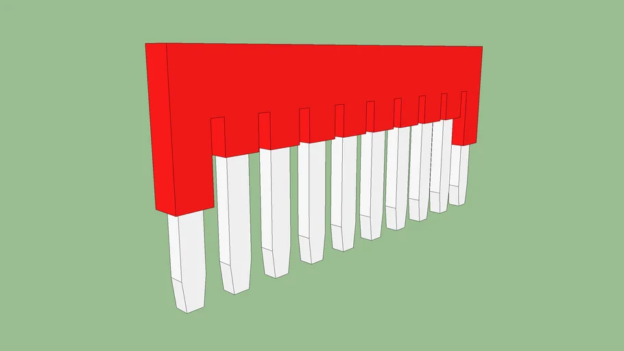 Phoenix Contact - Plug-in Bridge - FBS 10-5 - (3030213) | 3D Warehouse