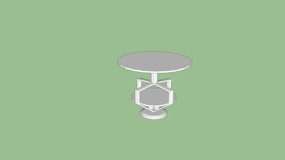 White table | 3D Warehouse