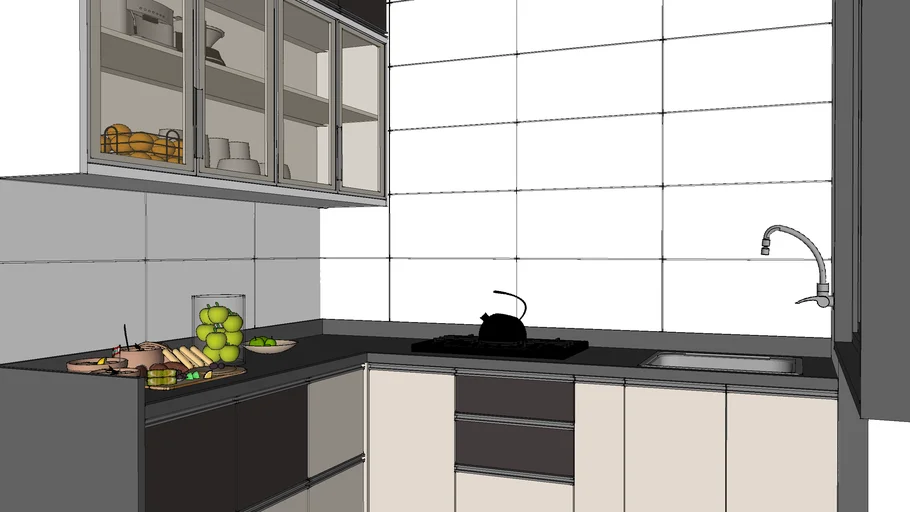 vray kitchen | 3D Warehouse