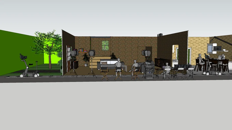 Movie Set (House) | 3D Warehouse