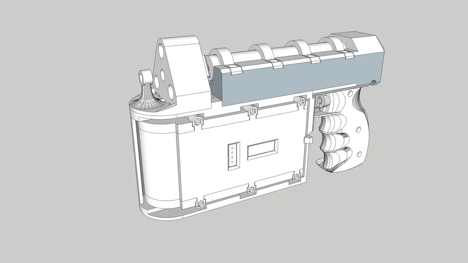 DIY Predator Laser Gun | 3D Warehouse