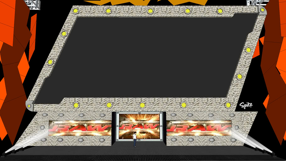 WWE Raw Stage 2002-2005 | 3D Warehouse