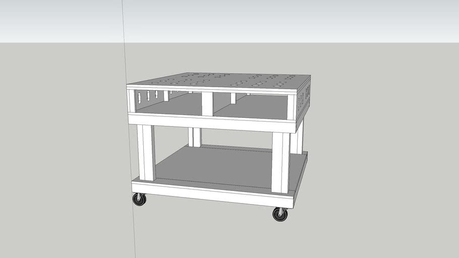 Workbench for woodworking workshop | 3D Warehouse