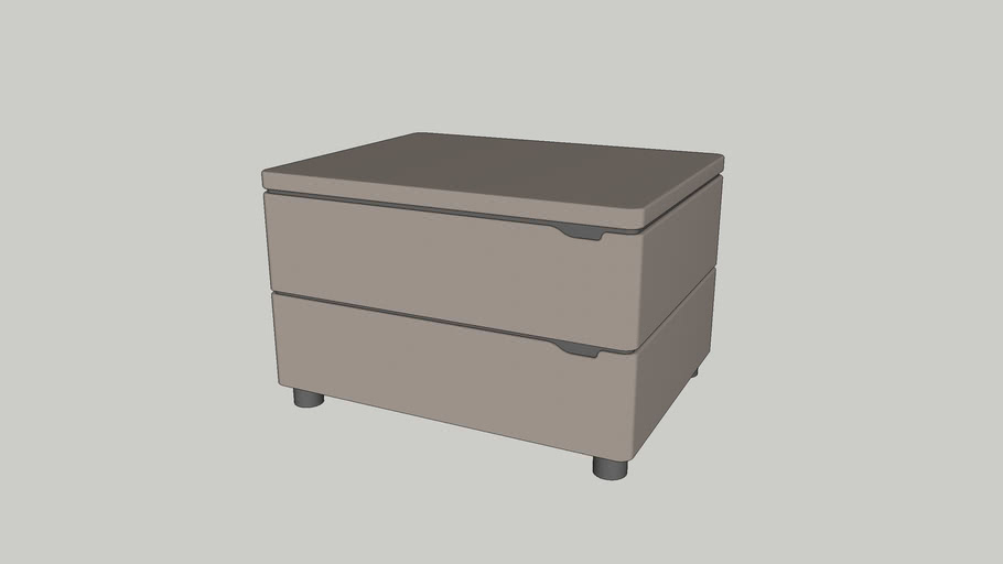 Bedside_table_by+MB | 3D Warehouse