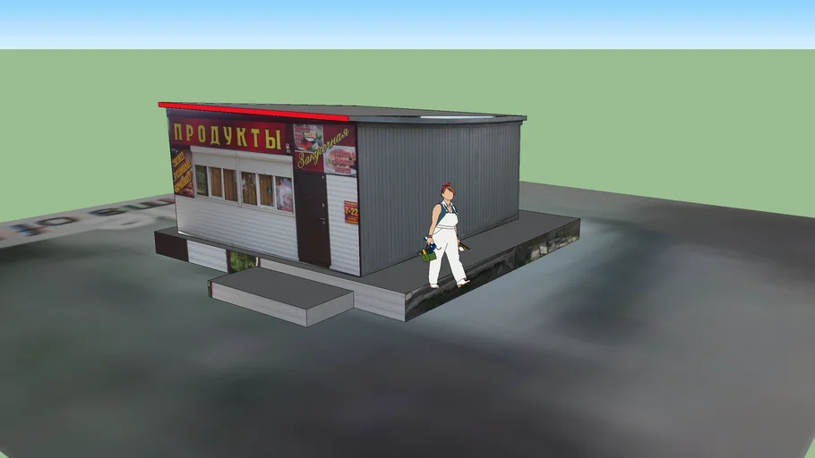 Food Stand | 3D Warehouse