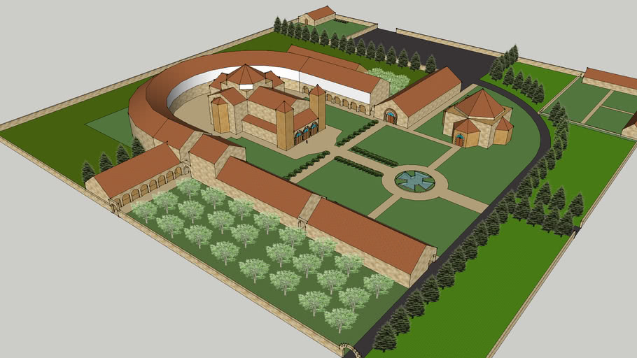 monastery | 3D Warehouse