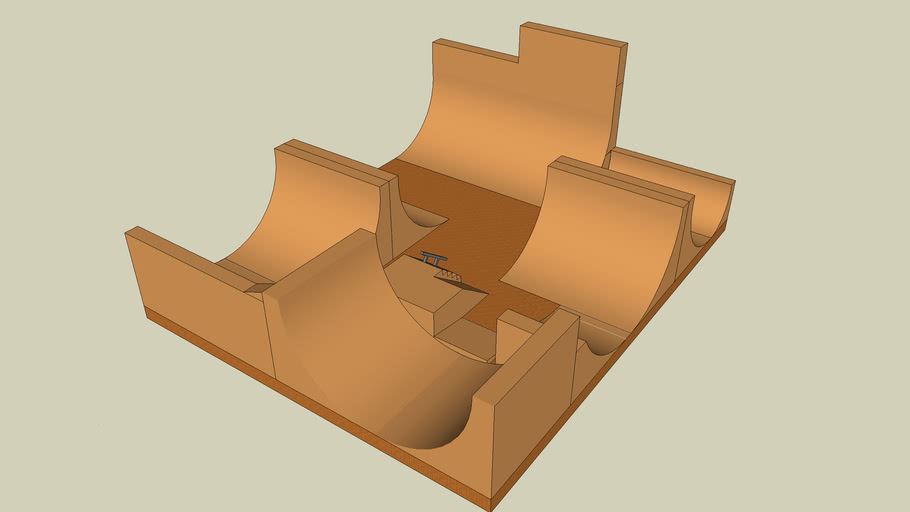 Tech Deck park | 3D Warehouse