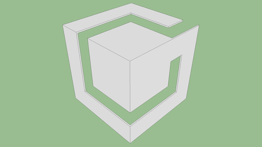 Game Cube logo | 3D Warehouse