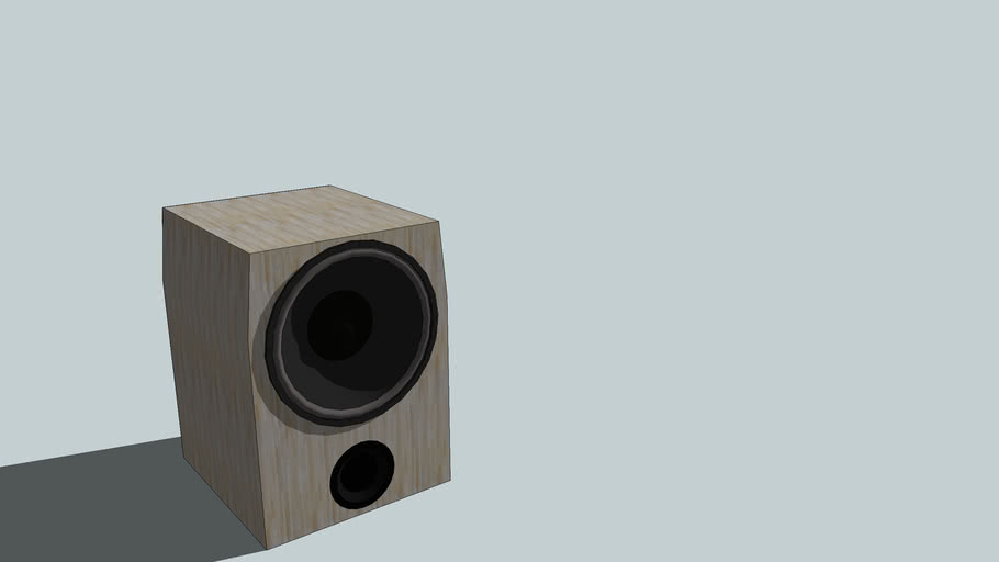 Subwoofer DIY by M.W. | 3D Warehouse