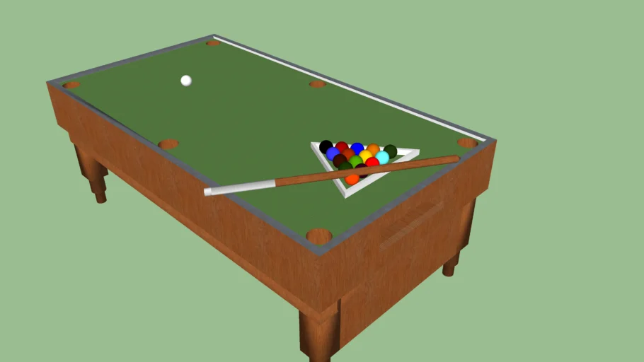 Pool Table | 3D Warehouse