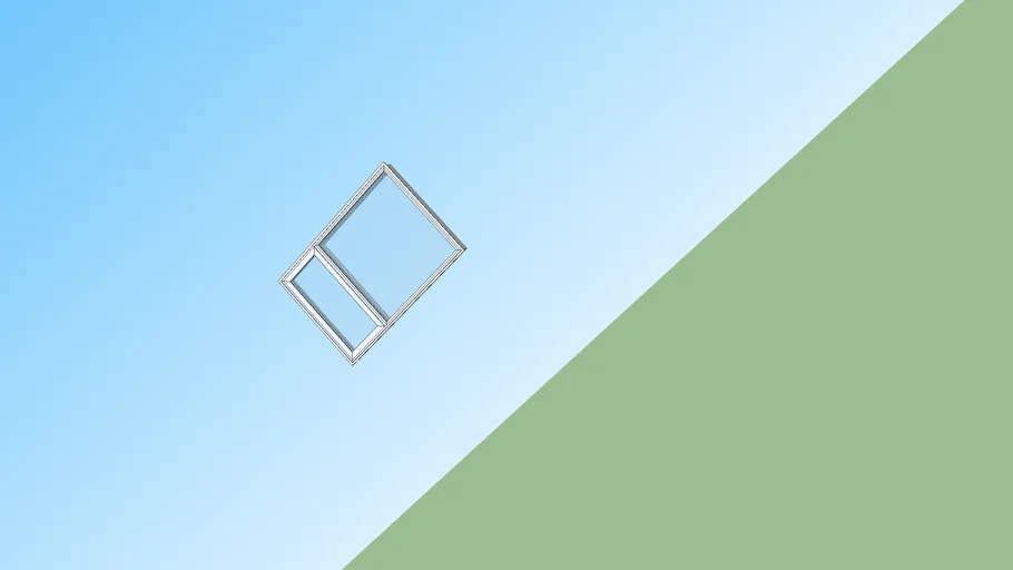 Double Mulled Window | 3D Warehouse