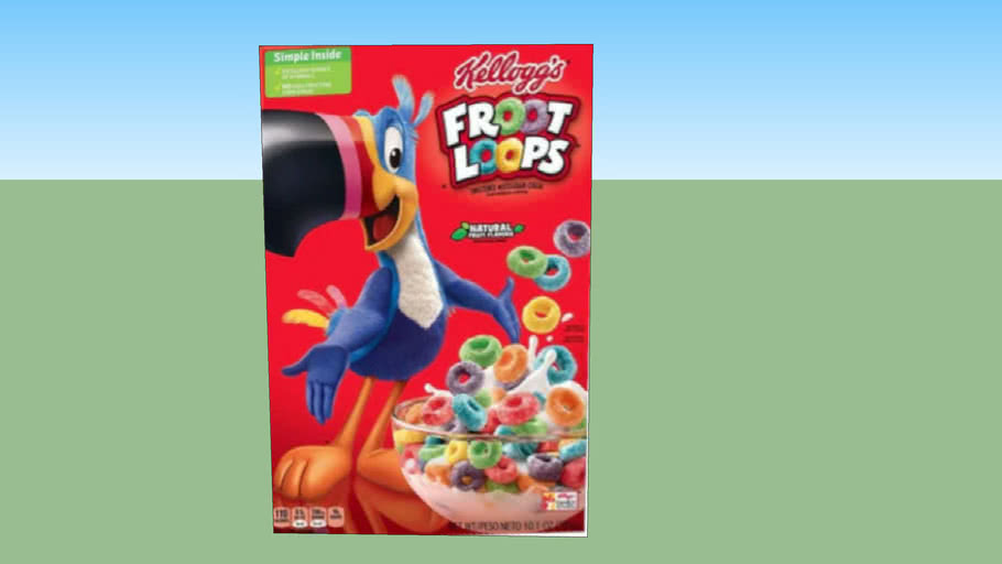Kellogg's Froot Loops | 3D Warehouse