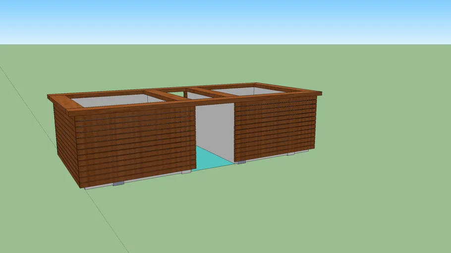 planter at skylight | 3D Warehouse
