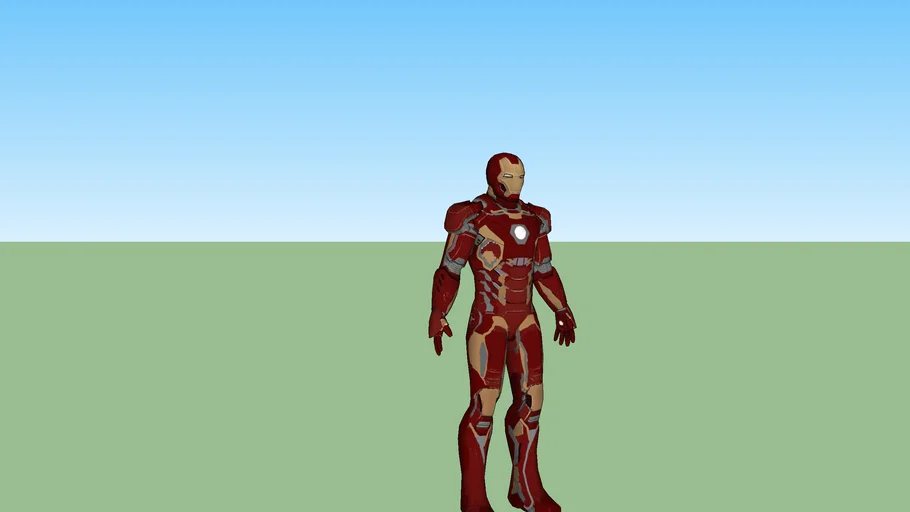 Iron Man Mark 45 | 3D Warehouse