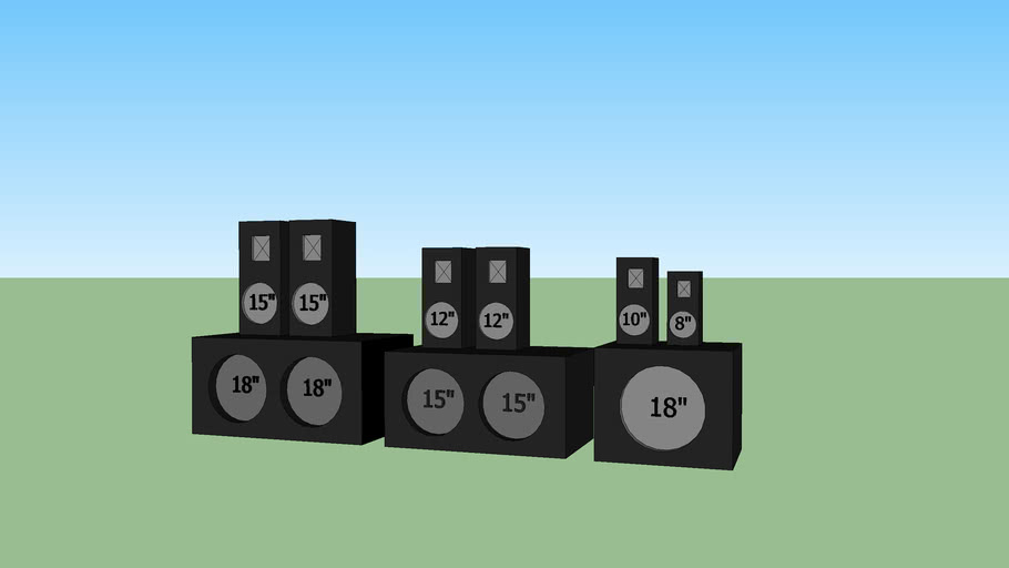 Speaker Boxes | 3D Warehouse