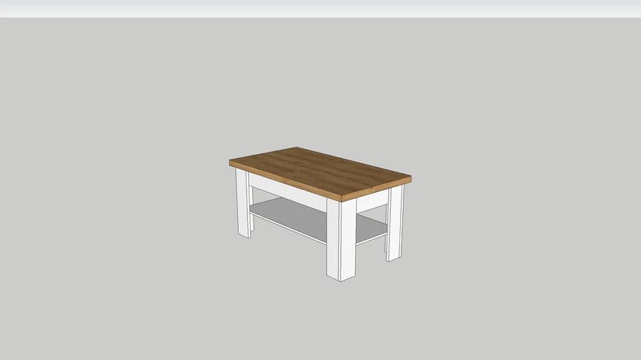 Jysk MARKSKEL coffee table | 3D Warehouse