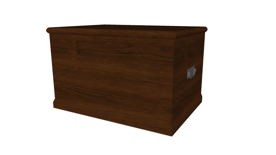 Storage Chest with Handles - Detailed | 3D Warehouse