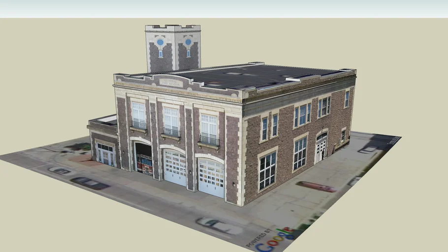 Central Fire Station | 3D Warehouse