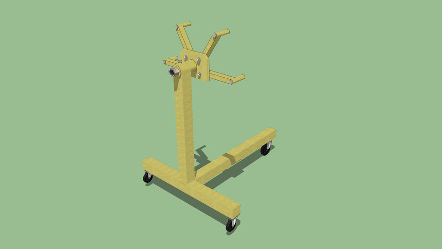 Three-legged engine stand | 3D Warehouse