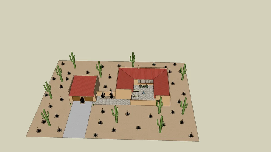 santa fay 2 bedroom | 3D Warehouse