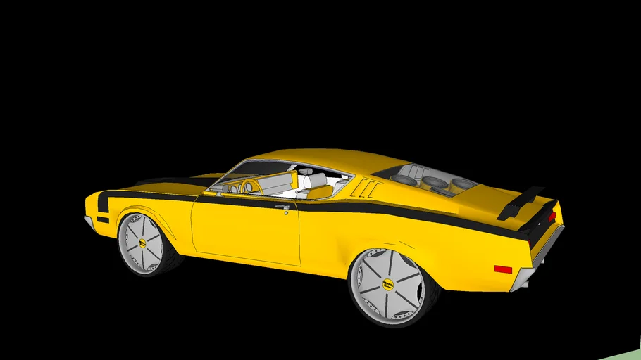 1970 MERCURY CYCLONE DONK | 3D Warehouse