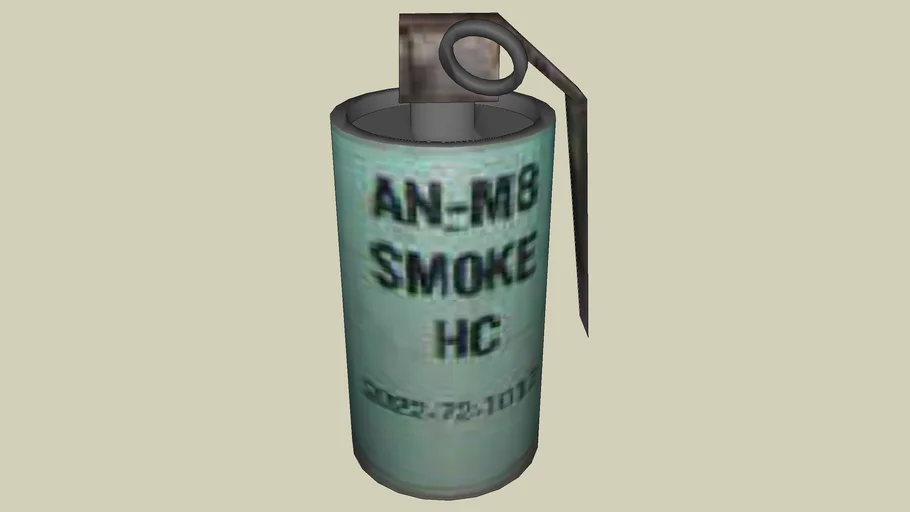 AN-M8 smoke | 3D Warehouse