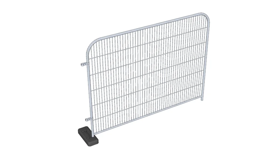Heras Fencing Panel | 3D Warehouse