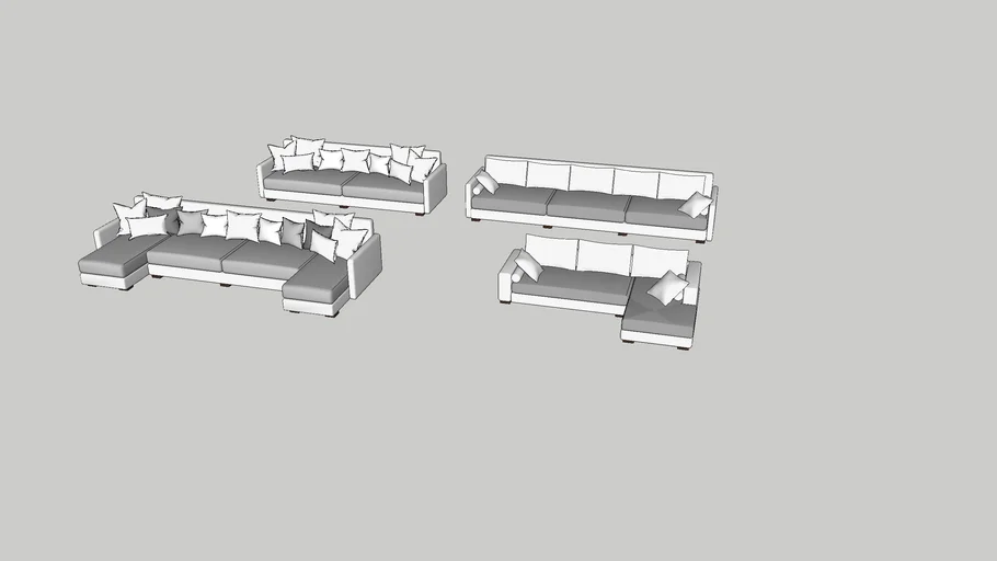 Sofa The Boulevard | 3D Warehouse